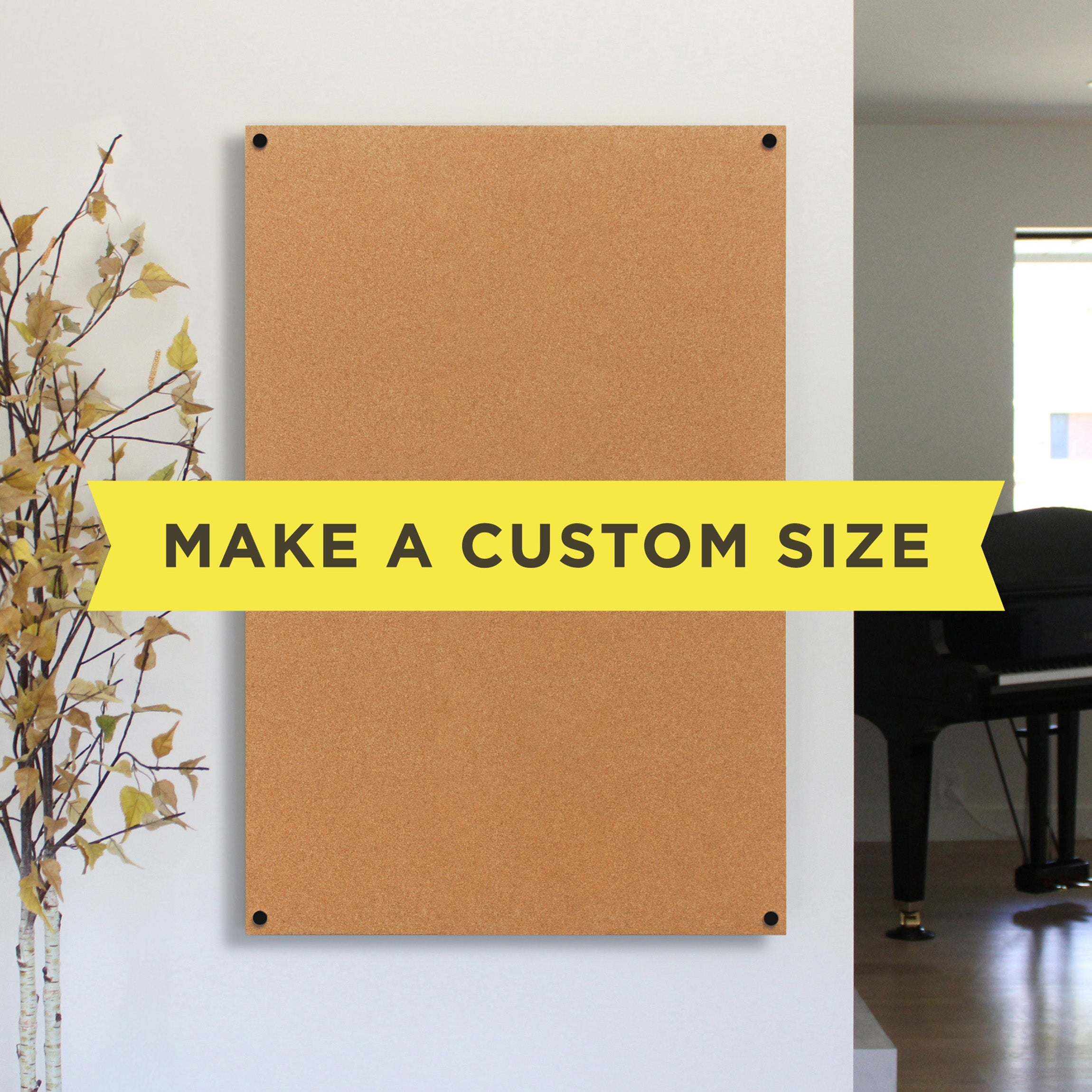 Modern Cork Board in custom sizes – Girl Friday